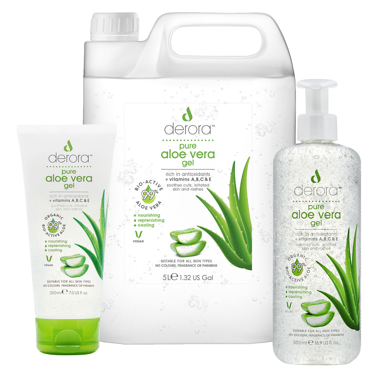 Pure Aloe Vera Gel by Derora